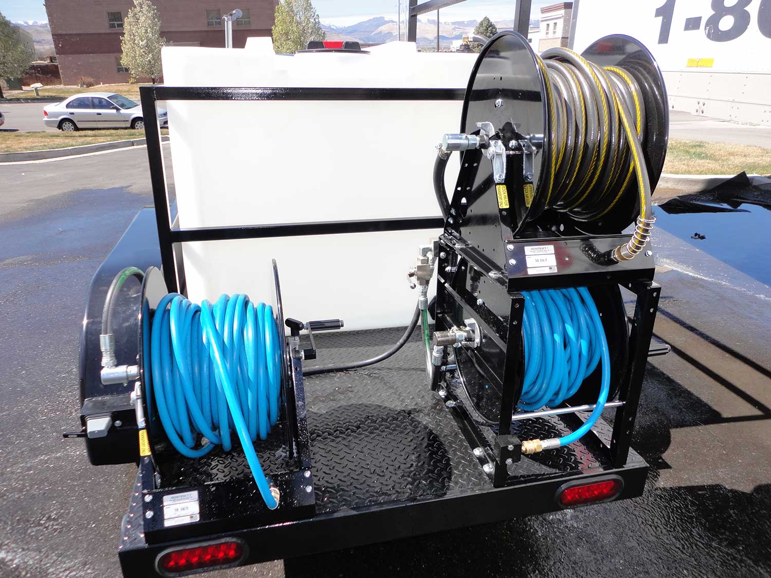 35HP Trailer Mounted Pressure Washer Power Wash Trailer HD35 – Start a ...