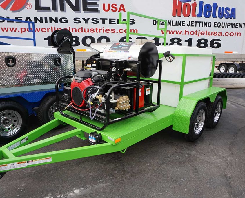 Trailer Mounted Pressure Washer Tandem Axle Starter Package – Start a ...
