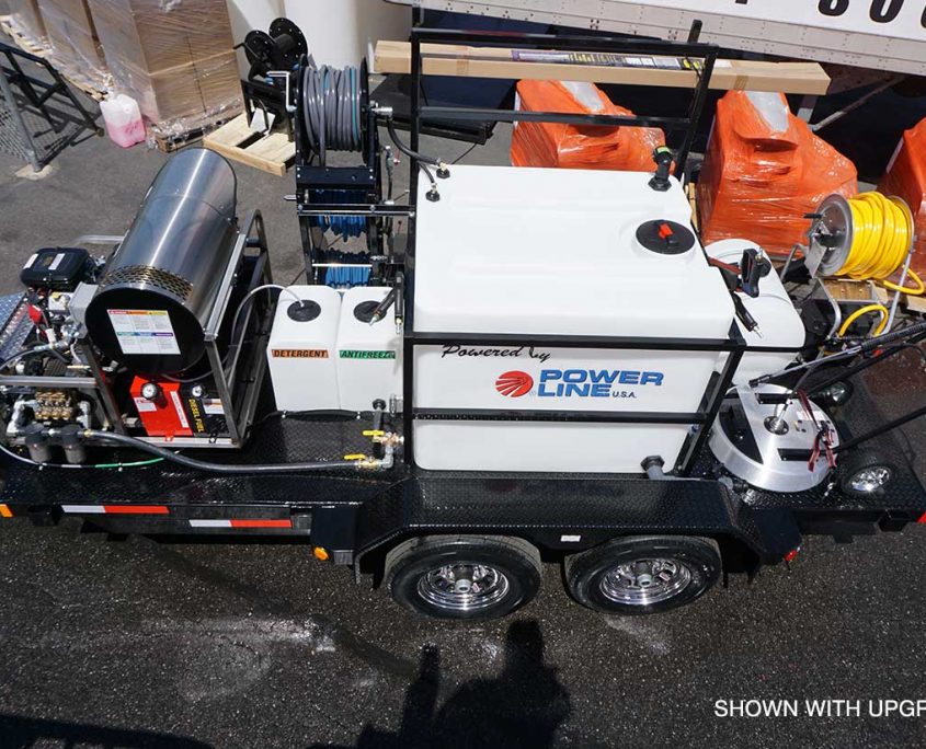 Pressure Washer Trailer Mounted 23HP HD23 Power Wash Trailer Package ...