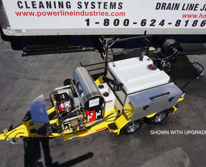 Pressure Washer Trailer Mounted 23HP HD23 Power Wash Trailer Package ...