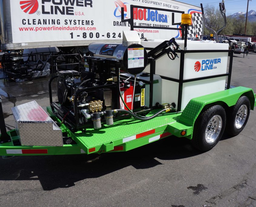 Trailer Mounted Pressure Washer Tandem Axle Starter Package – Start a ...